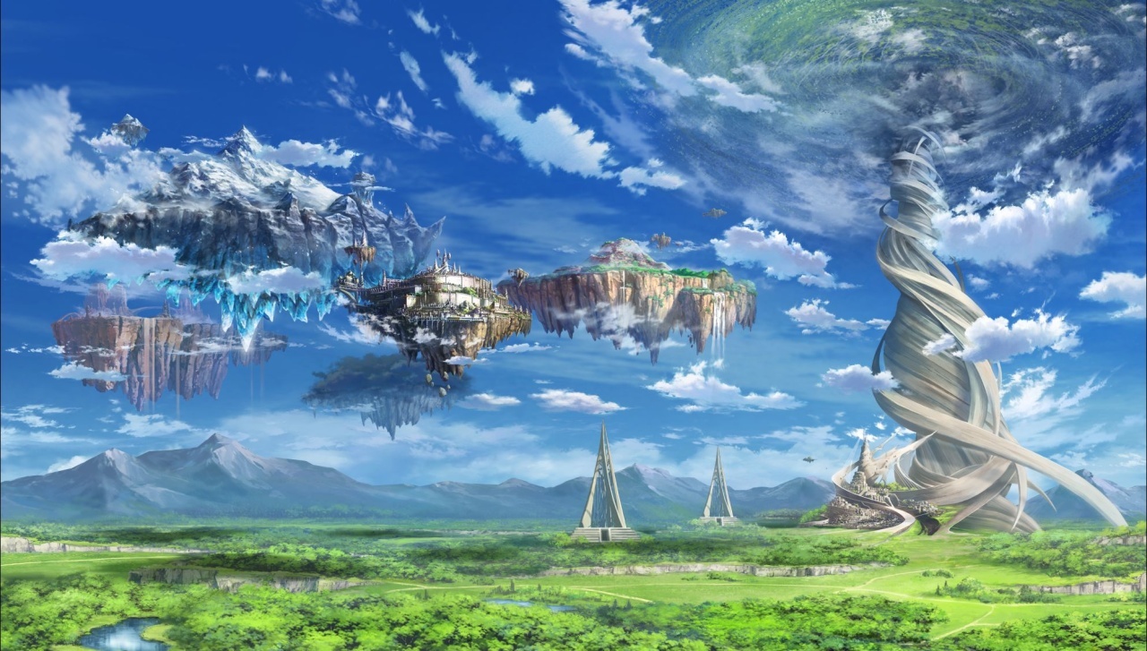 Sword art online, Phong cảnh, Anime